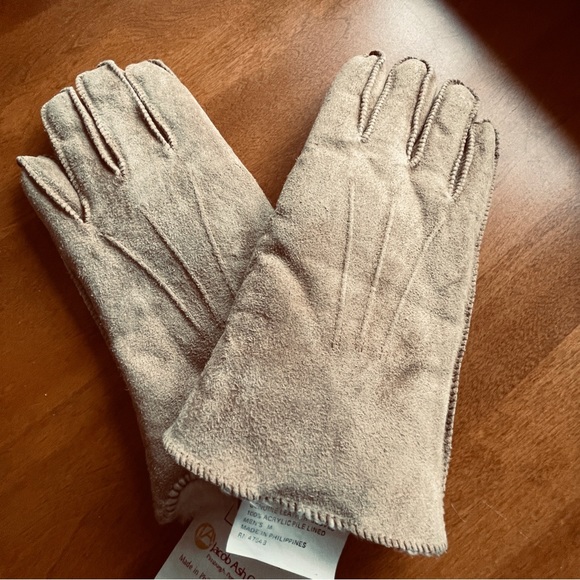 Jacob Ash | Accessories | Vintage Jacob Ash Suede Leather Gloves | Poshmark